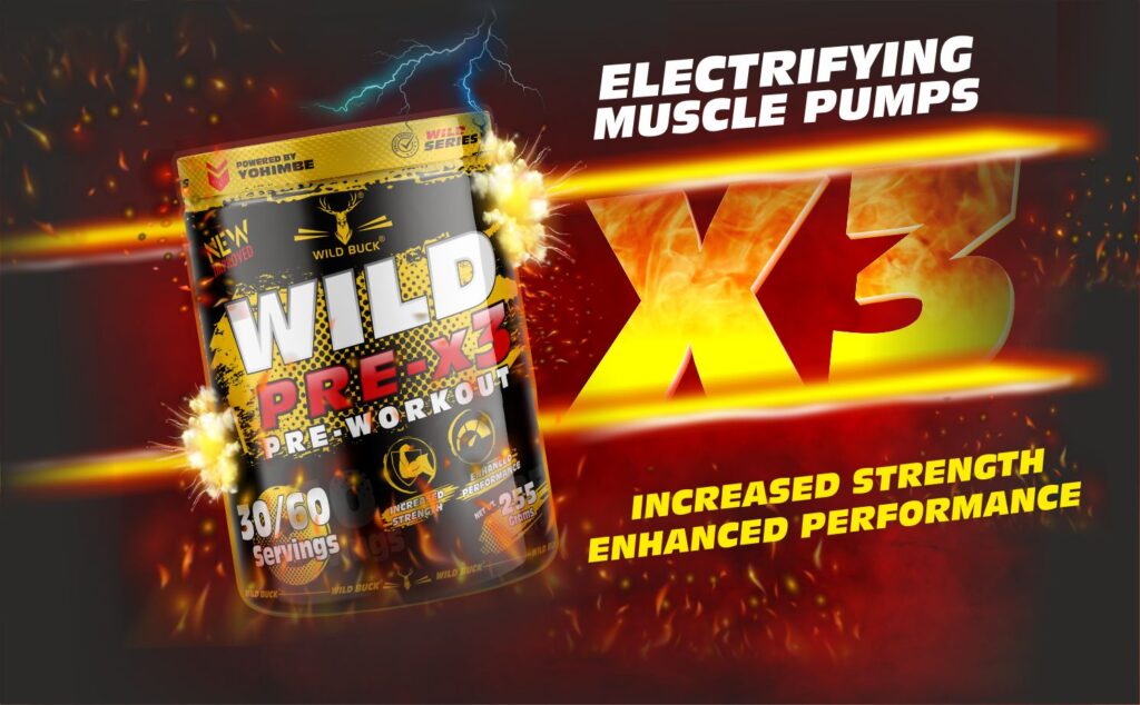 Wild Pre X3 Pre-Workout - Wildbucknutritions.com